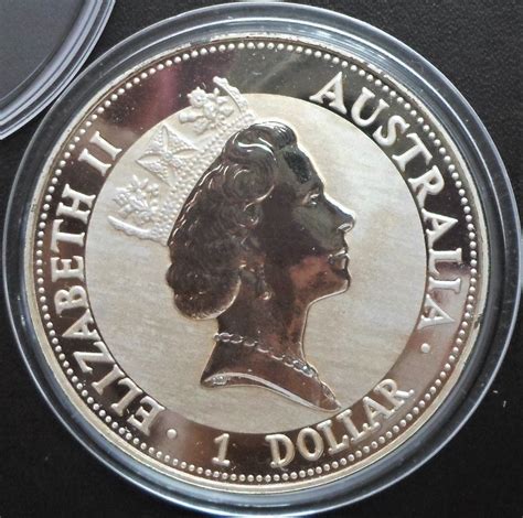 澳洲 Australia 笑翠鳥 1 1992 Unc 1安士純銀 銀幣 興趣及遊戲 收藏品及紀念品 錢幣 Carousell