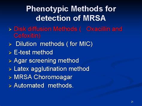 1 Diagnosis Of Methicillin Resistant Staphylococcus Aureus Mrsa