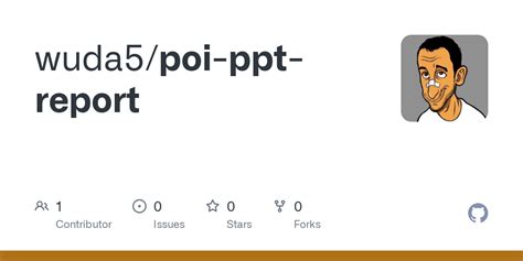 GitHub Wuda5 Poi Ppt Report