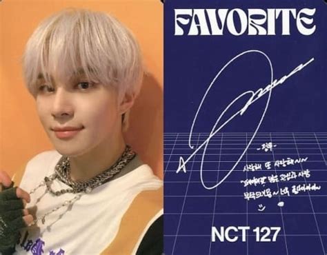 駿河屋 Nct127ジョンウjungwoo裏面青・印刷サイン入りcd「the 3rd Album Repackage