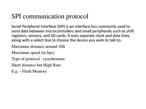 SOLUTION Spi Communication Protocol Mechatronics Presentation Studypool