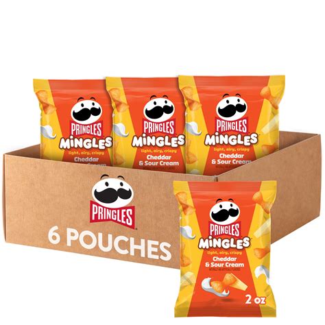 Pringles® Mingles™ Puffed Snacks Cheddar And Sour Cream