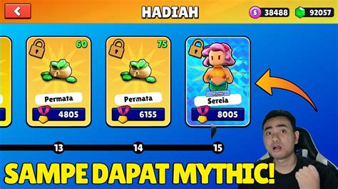 STREAMING SAMPAI DAPET SKIN MYTHIC SEREIA Stumble Guys YouTube
