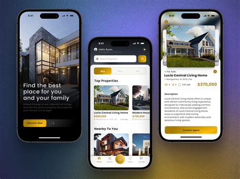 Real Estate App Concept By Yan Bolanos On Dribbble