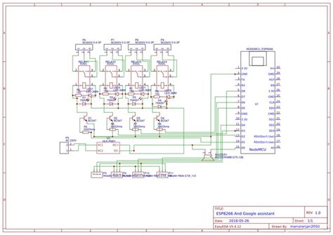 Home Automation Using Nodemcu Circuit Diagram Esp8266 Nodemc