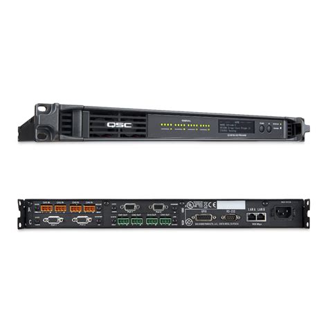 Qsc Q Sys I O Network Interface Sound Solutions Canada