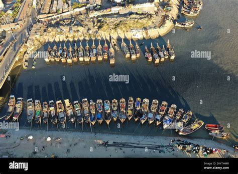 Chattogram Bangladesh November 25 2022 The Birds Eye View Of
