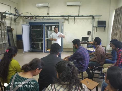 Industrial Visit At Bsnl Rttc Ahmedabad Indus University