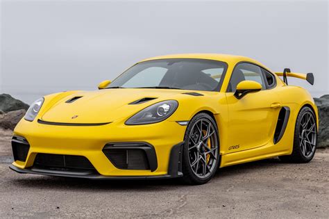 Racing Yellow Porsche Cayman Gt4 Rs 718