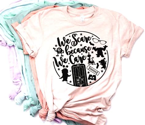 2019 Women We Scare Because We Care T Shirt Monsters Inc Shirt Monsters