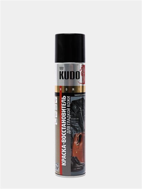 Краска для гладкой кожи KUDO аэрозольная, 400 мл купить по цене 359 ₽ в ...