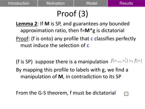 Ppt Strategy Proof Classification Powerpoint Presentation Free