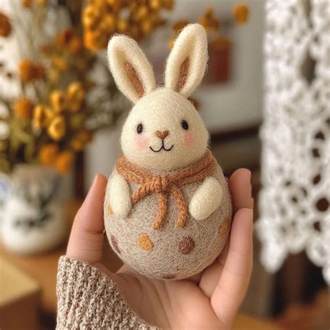 Easter Felt Bunny Cheeju