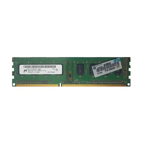 مشخصات، خرید و قیمت رم کامپیوتر میکرون Micron Ddr3 12800 1600mhz ظرفیت 2 گیگابایت