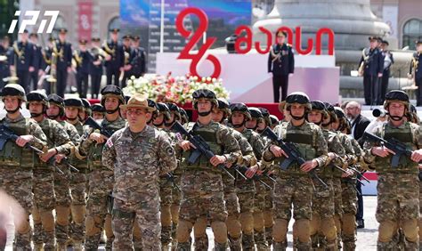 თავისუფლების მოედანზე დამოუკიდებლობის დღისადმი მიძღვნილი საზეიმო ღონისძიება მიმდინარეობს