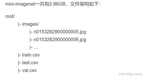 Miniimagenet数据集介绍 Csdn博客