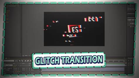 Tutorial Glitch Transition • After Effects Pt Br Youtube