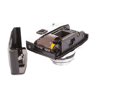 Oud Analoog Camera En Filmbroodje Vi Stock Afbeelding Image Of