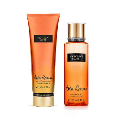 Victorias Secret Amber Romance Fragrance Mist 250ml And Body Lotion