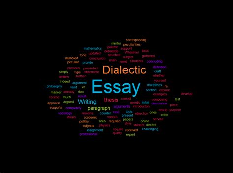 Dialectic Essay Writing Definition Structure And Tips