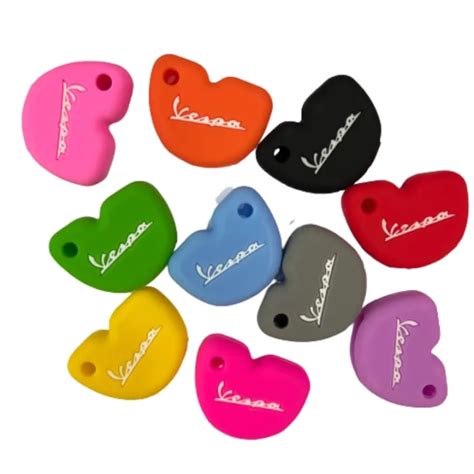 Hot 1PC Silicone Key Case FOB Cover For Vespa Enrico Piaggio GTS 300