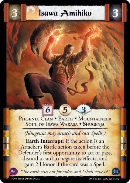 Isawa Amihikocard L5r Legend Of The Five Rings Wiki Fandom