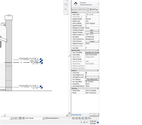 Solved Font Size On Floor Level Tags On Building Elevations Vs Building Sections Autodesk