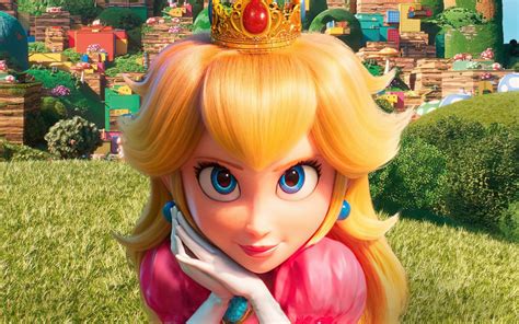 1280x800 Resolution Princess Peach Mario Bros Movie Poster 1280x800