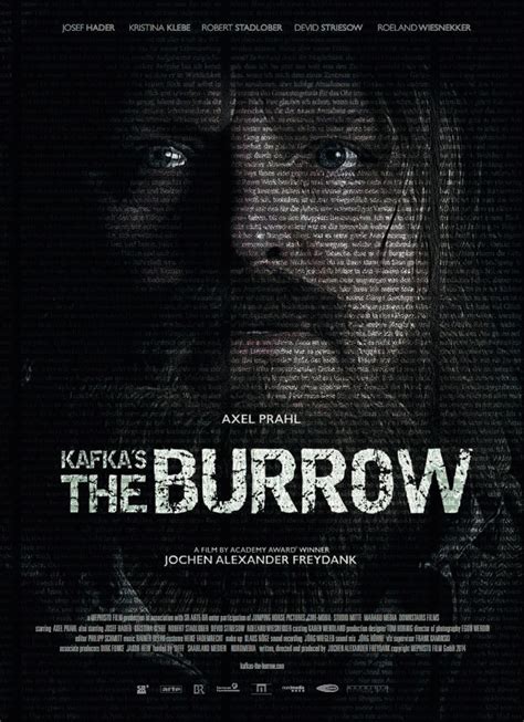 Kafka S The Burrow A Film By Jochen Alexander Freydank