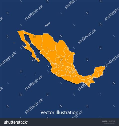 Mapa De La Republica Mexicana Images Stock Photos Vectors