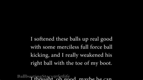 Squeeze Me The Testicle Rupture Video Ballbustingstacys Clip Store
