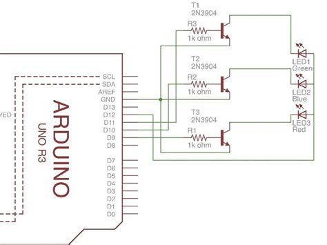 Arduino 4 Pin 5mm Full Color LED Make Led Color Arduino Led