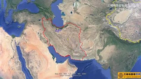 三维地图看伊朗地形新浪新闻