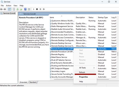 How To Fix The Remote Procedure Call Failed Error In Windows Make Tech Easier