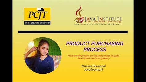 Eshop Web Project Task 33 1st Year Java Institute Youtube