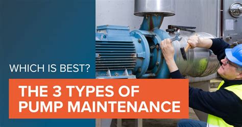 3 Types Of Pump Maintenance Which Is Best Dxp Pacific