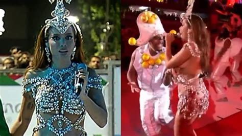 Vestido de Anitta arrebenta e cantora fica seios à mostra na