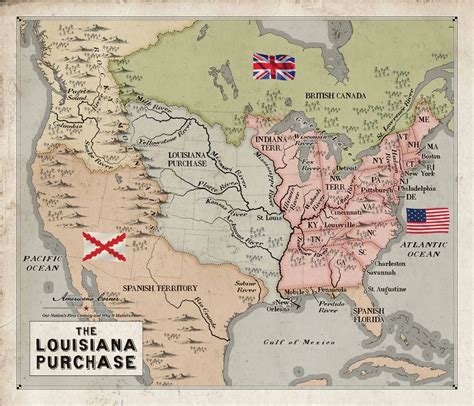 The New Nation Maps Louisiana Purchase — Americana Corner