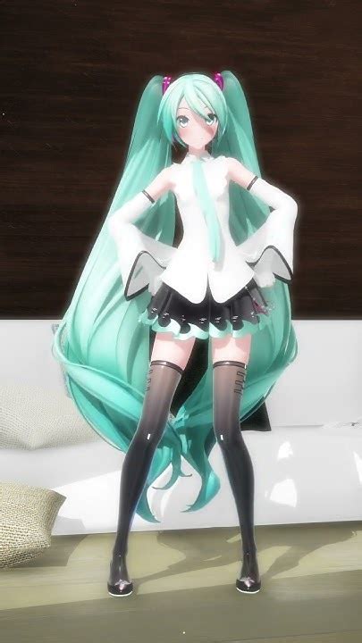 【mmd】パンこげこげになっちゃった【yyb式初音ミクnt】shorts Youtube