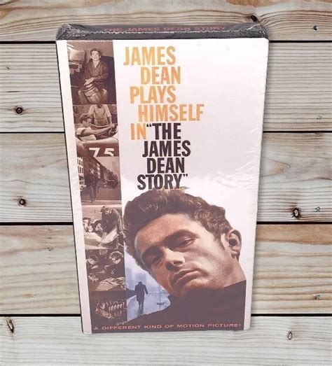 New Sealed James Dean Story J Dean Plays Himself 1990 Goodtimes Vhs
