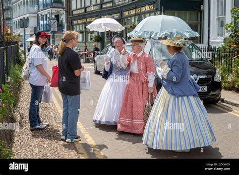 Hot Weather © Jeff Moore Local Residents Dress In Dickensian Costumes