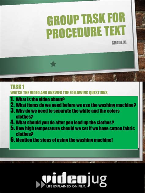 Group Task For Procedure Text Pdf Soldering Bleeding