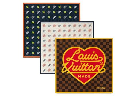 Louis Vuitton X Nigo LV Made Bandana Set Multi Solesense