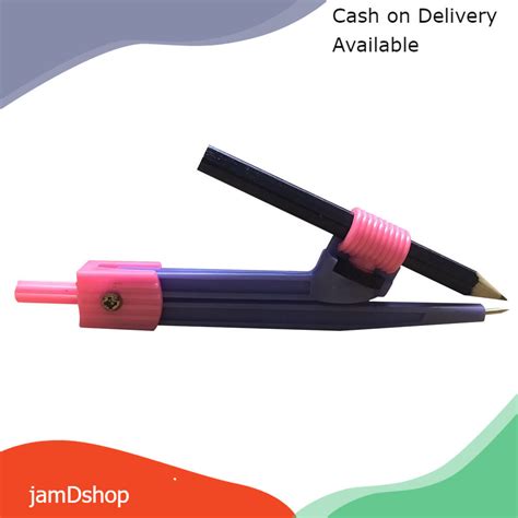 Jamdshop Plastic Compass With Pencil Assorted Colors Joy Lazada Ph