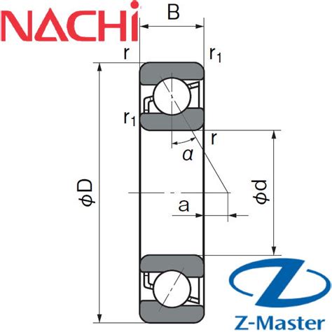 7001-AC-Y-U-GM-P4 Nachi купить упорный шариковый подшипник 7001ACDGB/P4
