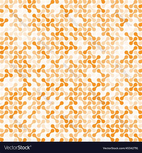 Seamless Metaball Brown Color Background Pattern Vector Image