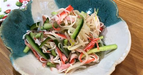 甘酢でさっぱり♪もやしとカニカマの和え物 By あいこ大好き 【クックパッド】 簡単おいしいみんなのレシピが320万品