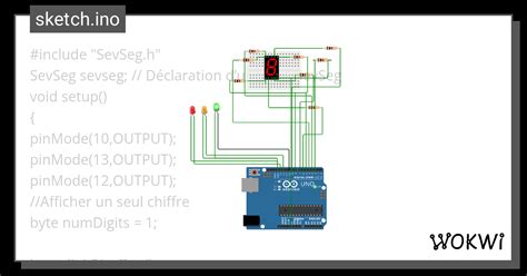 Feu Rouge Wokwi Esp32 Stm32 Arduino Simulator
