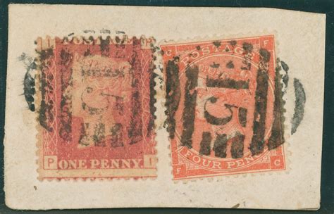 Great Britain 1864 1d Rose Red Plate 77 Sg43