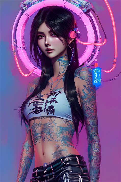 Cyberpunk Controller Girl By Misutami On Deviantart